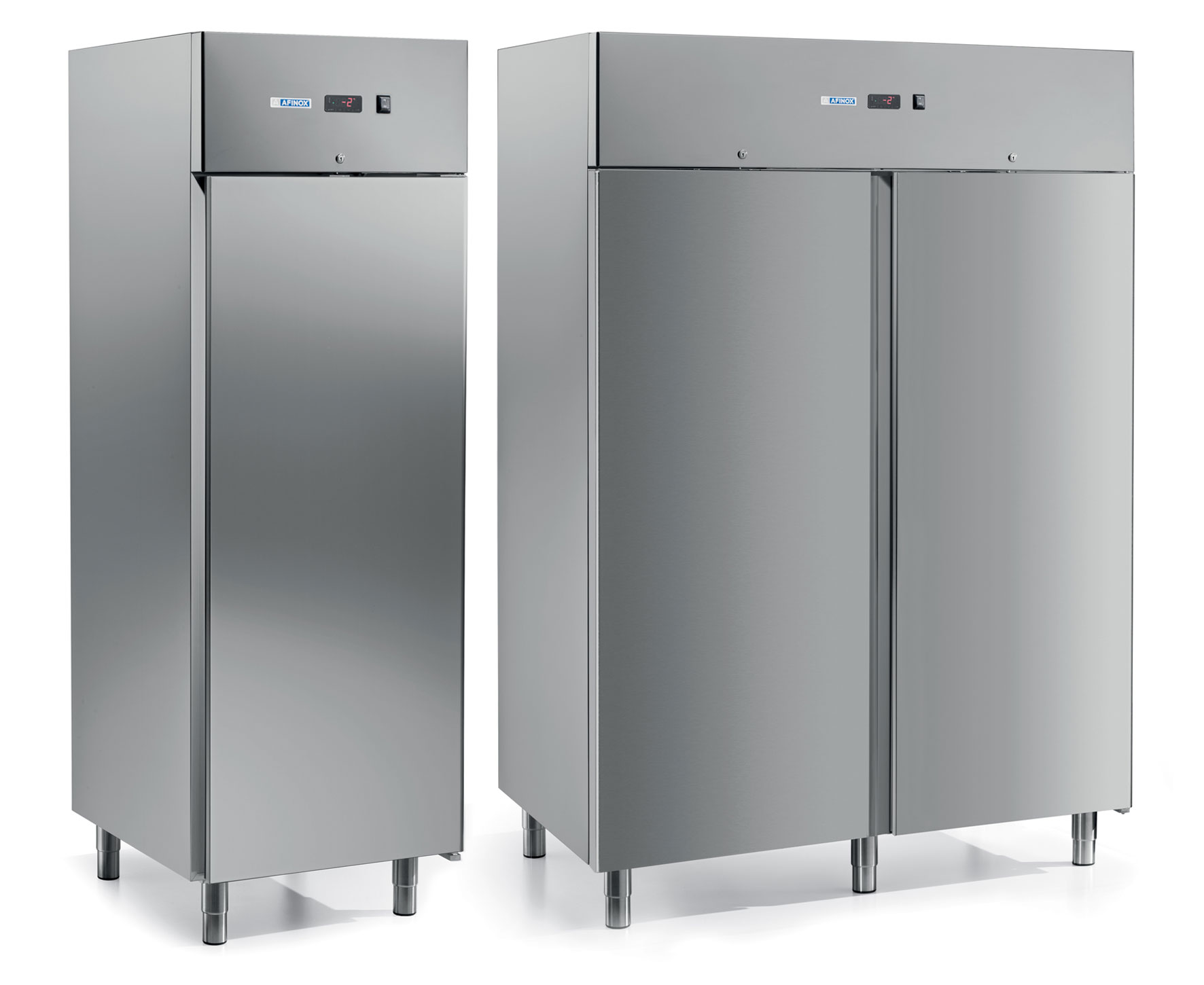 Refrigerated Cabinets Storage Of Processed Food And Raw Materials