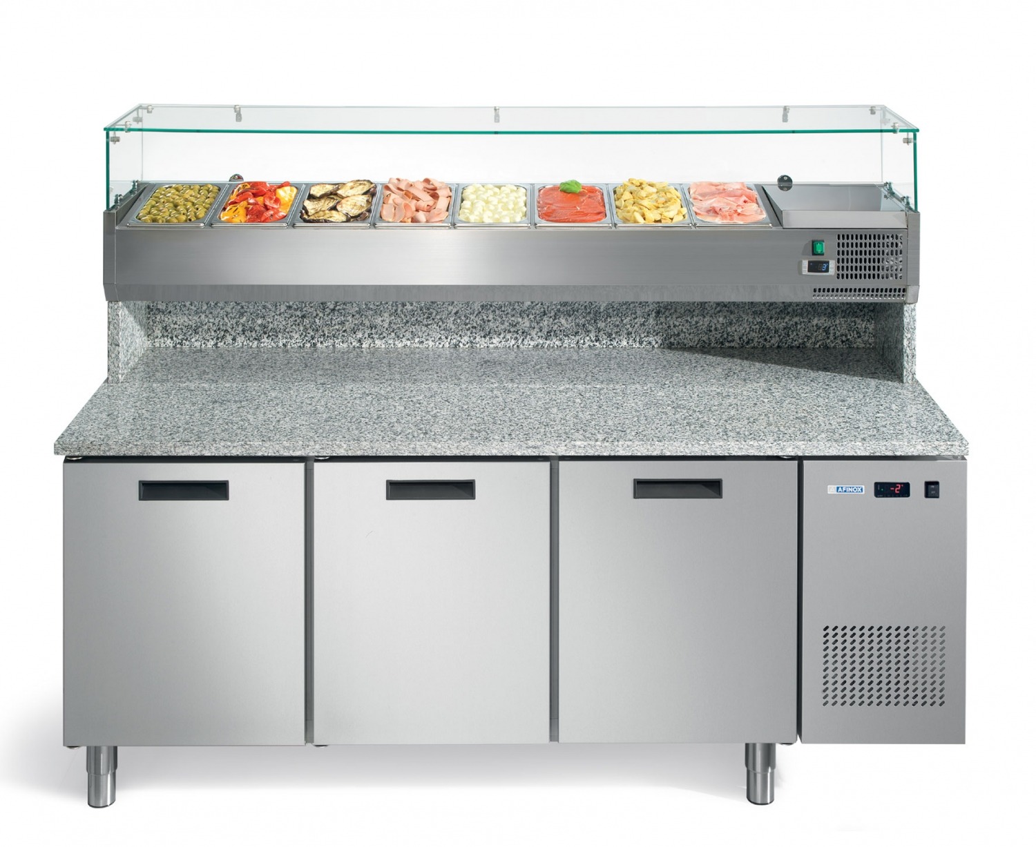Pizza counters and tables - Refrigerated worktops for perfect pizzas