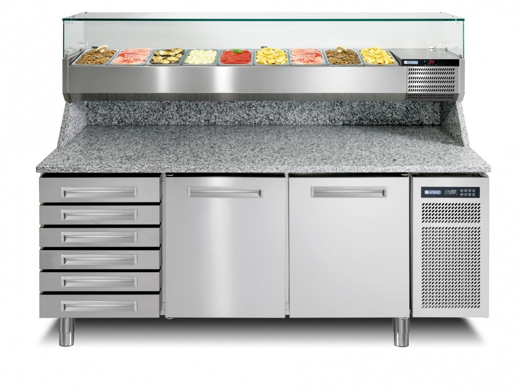 Equipment for pizzerias - Afinox - Benches and tables for pizza