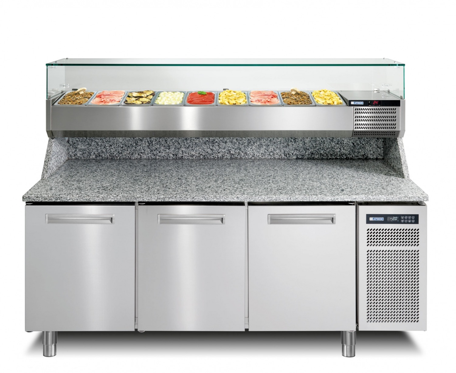 Pizza counters and tables - Refrigerated worktops for perfect pizzas