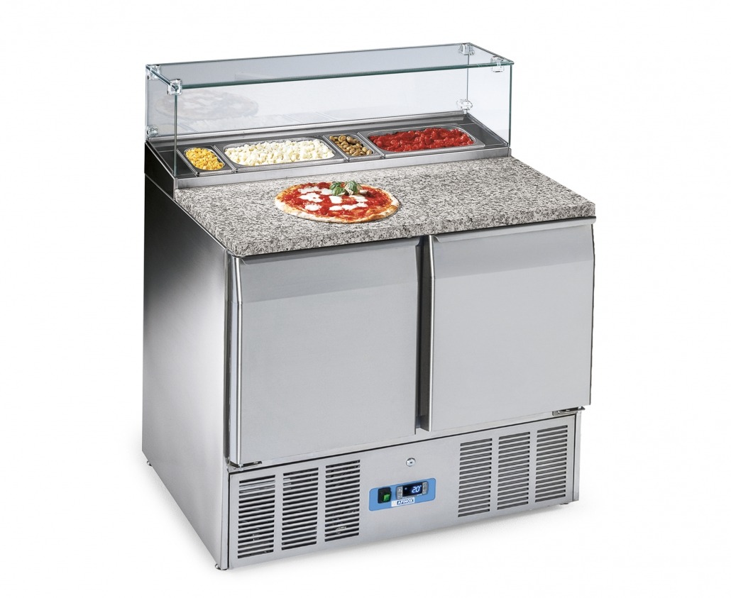 Pizza counters and tables - Refrigerated worktops for perfect pizzas