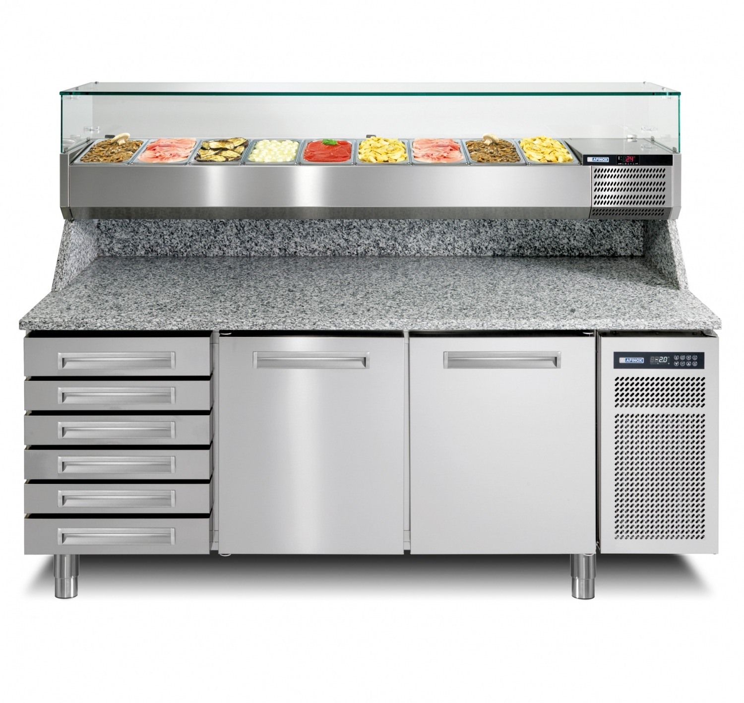 Afinox - Blast chillers, refrigerated cabinets, drop in display cases